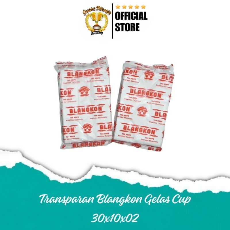 Jual KANTONG PLASTIK TRANSPARAN GELAS CUP / KANTONG GELAS POP ICE ...
