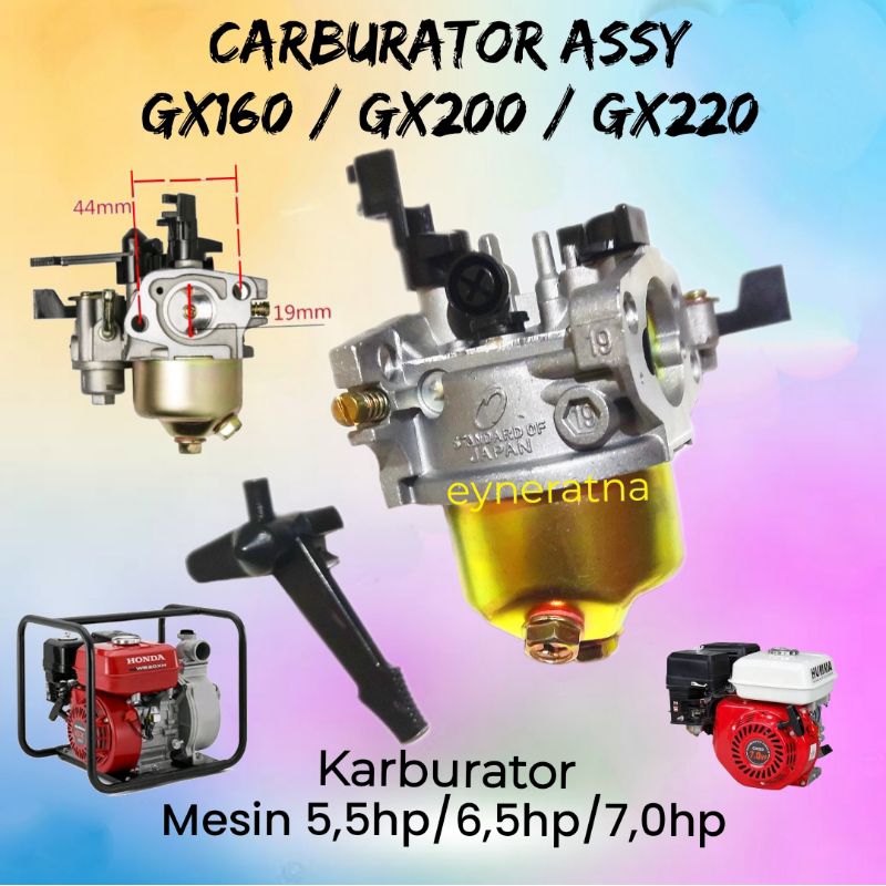 Jual Carburator GX160 GX200 karburator mesin engine pengerak diesel ...