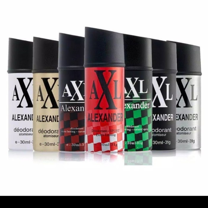 Jual AXL Alexander Body Spray Deodorant 150ml | Shopee Indonesia