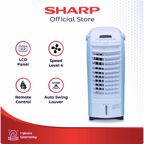 Jual SHARP PJ-A36TY B/W Air Cooler with Remote Control 65 Watt [6L ...