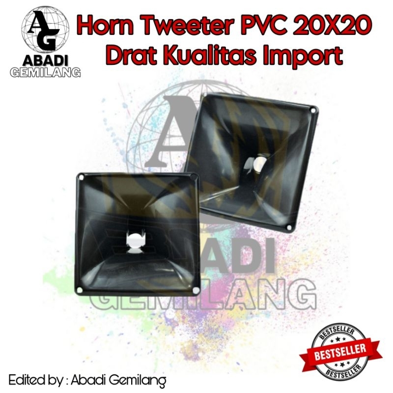 Jual Horn Tweeter PVC 20x20 Drat Kualitas Import JH5211/Horn PVC 20x20 ...