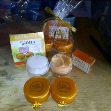 Jual A-DHA GOLD KREAM ORIGINAL PAKET SIANG MALAM 1 SET | Shopee Indonesia