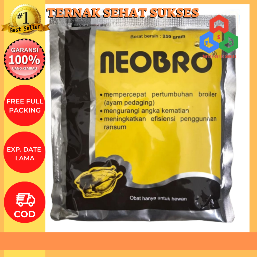 Jual NEOBRO 250 Gram dan 100 gram MEDION Vitamin Penambah Berat ...