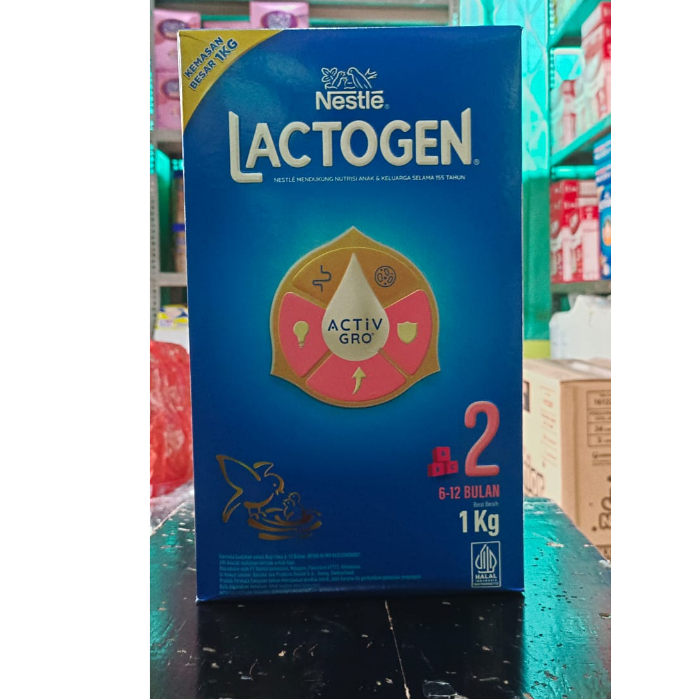 Jual Nestle Lactogen 2 Susu Formula 6-12 Bulan Box 1kg | Shopee Indonesia