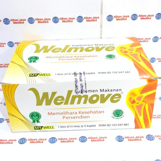 Jual Welmove Box Isi 60 Kaplet - Vitamin Sendi | Shopee Indonesia