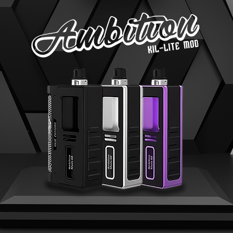 Jual Kil lite Aio Ambition 60 Full Black Purple Black Silver Black ...