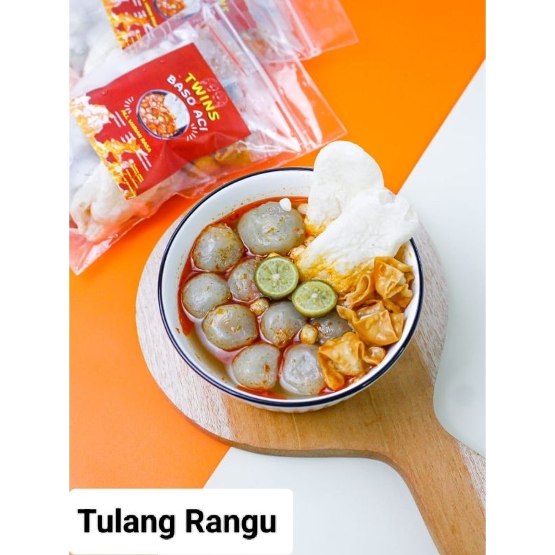 Jual Baso Aci boci bakso Aci tulang Rangu pedas gurih instan | Shopee ...