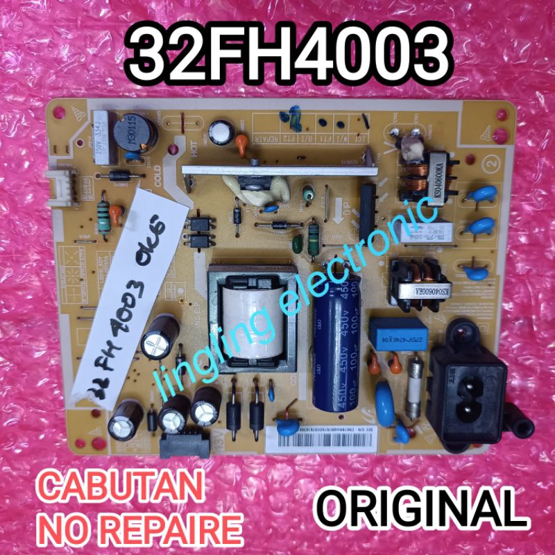 Jual PSU TV SAMSUNG LED 32FH4003 POWER SUPPLY TV SAMSUNG 32FH4003 ...