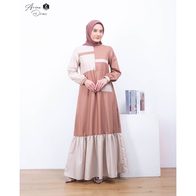 Jual ARINA DRESS ZALIFA LIMITIED EDITION | Shopee Indonesia