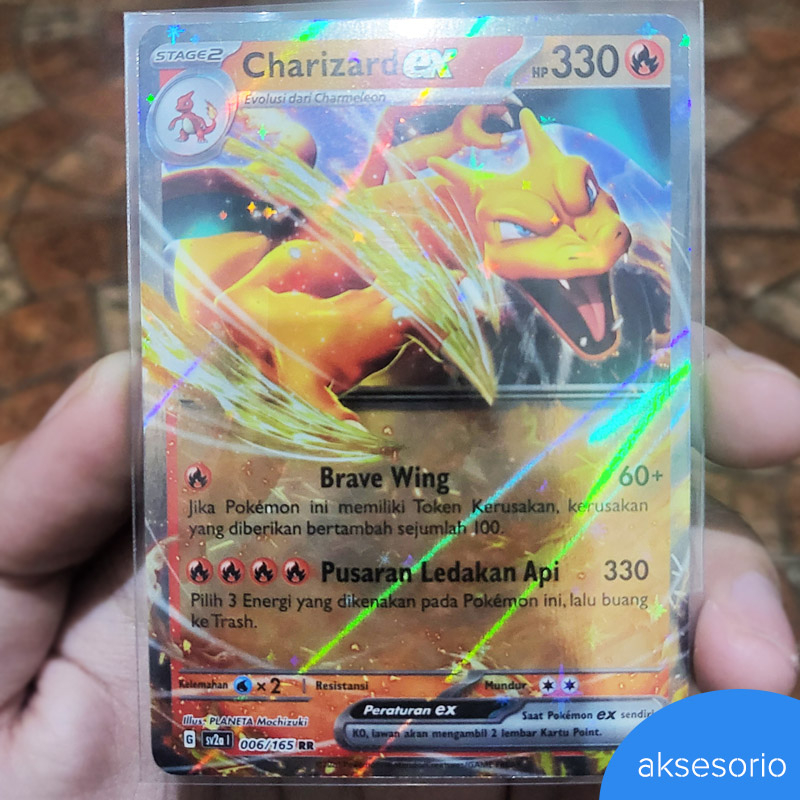 Jual Charizard ex RR (Double Rare) - Kartu Pokemon TCG Indonesia ...