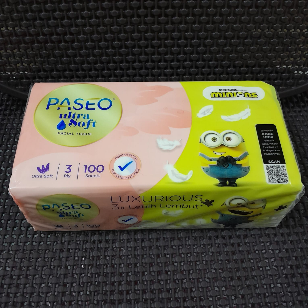 Jual PASEO ULTRA SOFT - MINION 100 SHEETS 3 PLY | Shopee Indonesia