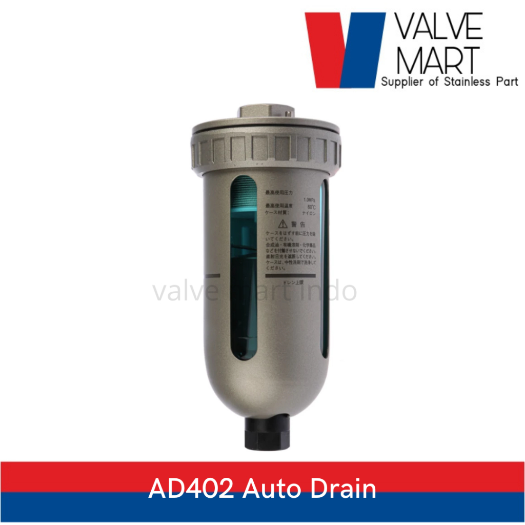 Jual 1/2" HAD 402 FILTER AUTO DRAIN SIZE 1/2 INCH TYPE AD402 AD 402 ...