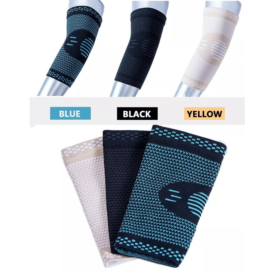 Jual Elbow Sleeve Deker Pelindung SIku Lengan Pad Support | Shopee ...