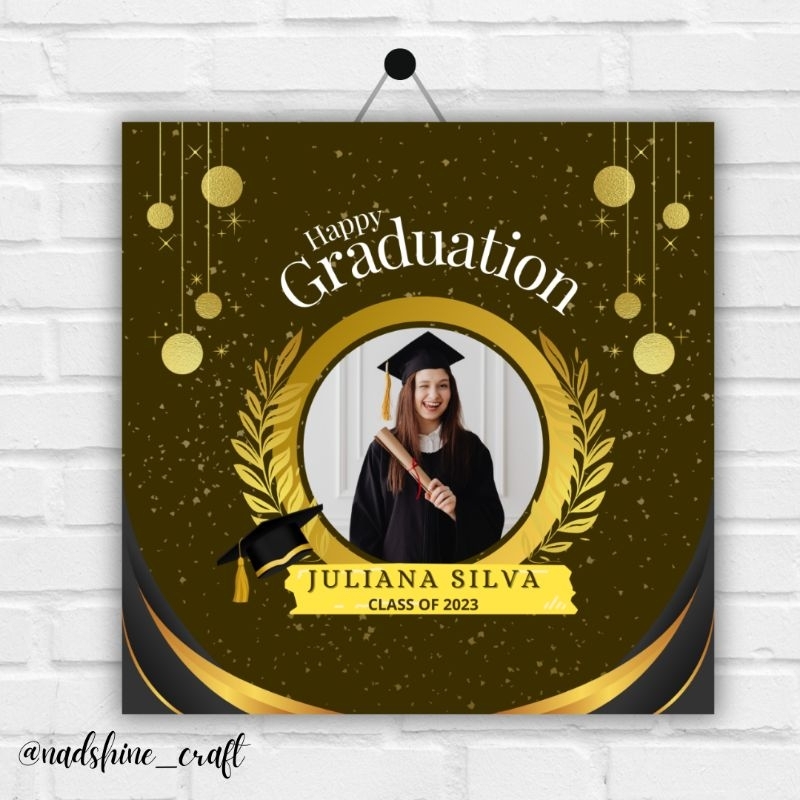 Jual Hadiah Wisuda Foto Frame 20x20cm / Kado Wisuda | Shopee Indonesia