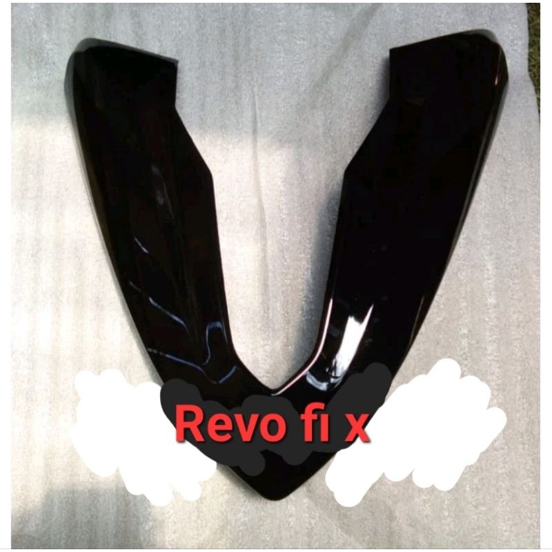 Jual cover front tameng v revo X fi hitam glosy original | Shopee Indonesia