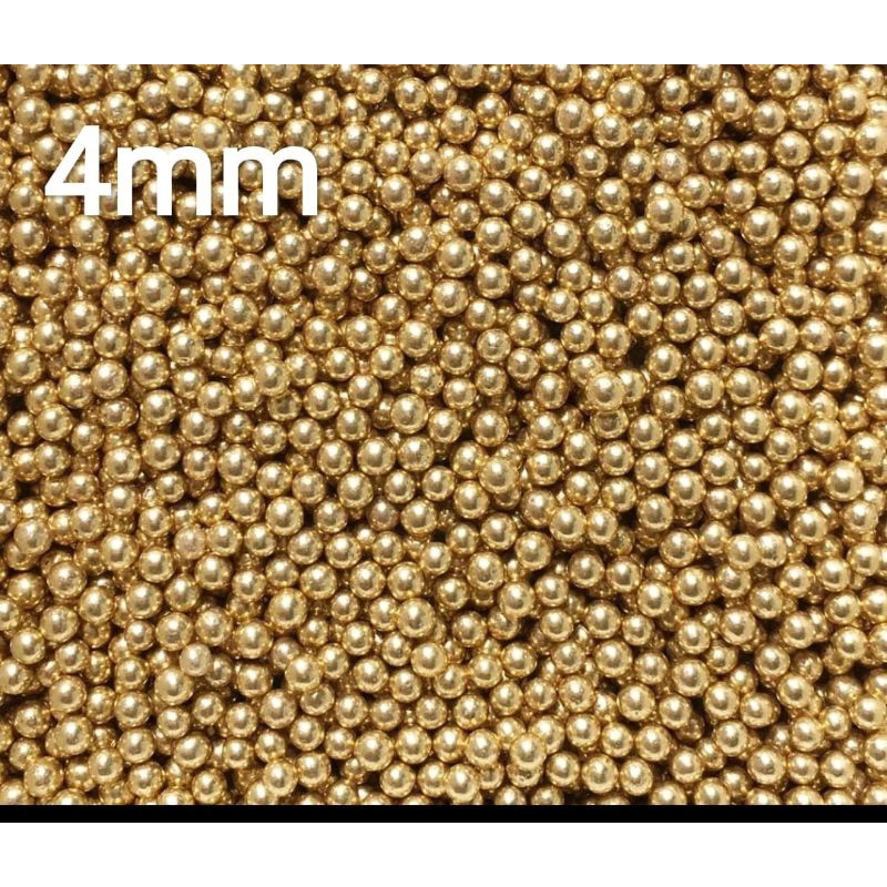 Jual 100gr Sprinkle Kue Gold, Trimit Kue Emas, Taburan Kue Edible ...