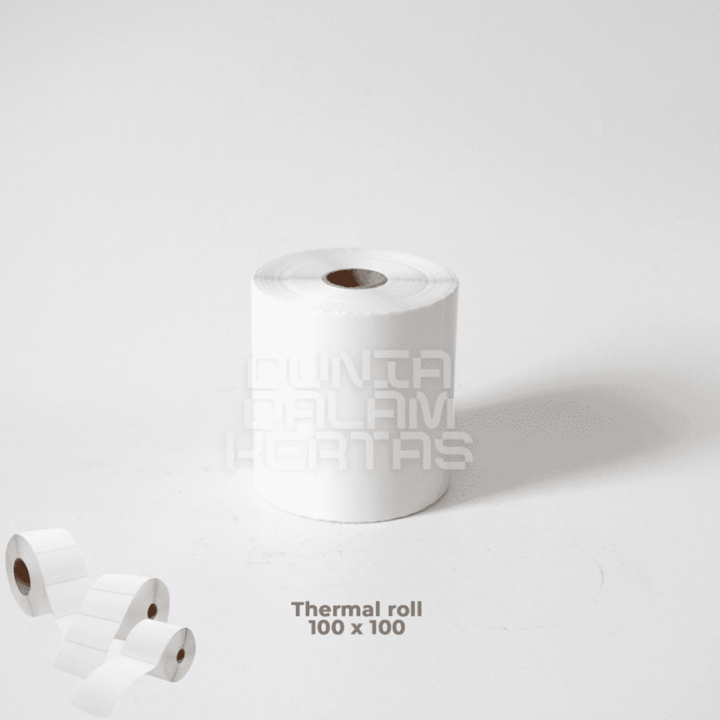 Jual kertas printer thermal sticker ( 100x100MM WINSTAR ISI 500 PREMIUM ...