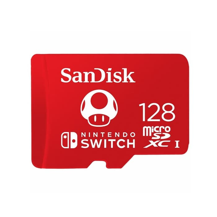 Jual SanDisk Nintendo Switch Micro SD Card 128Gb 100MBps - Mario Bros ...