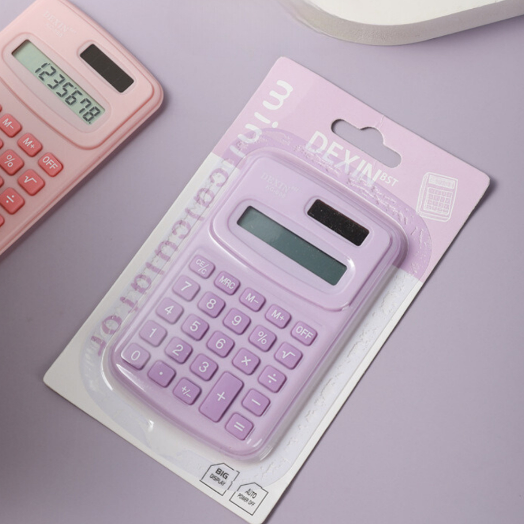 Jual TENNO Mini Calculator 8 Digit Kalkulator Kecil Imut Lucu Warna ...