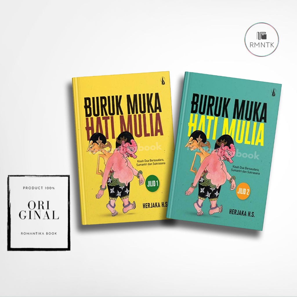 Jual Paket Buku Buruk Muka Hati Mulia Jilid 1 2 - Herjaka HS ...