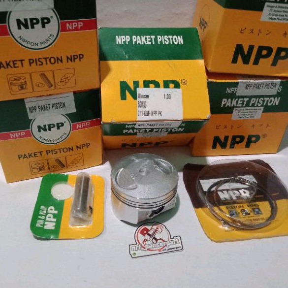 Jual PISTON KIT/ SEHER SET RING HONDA SONIC CS 1 CS1 OS/OVER SIZE ...