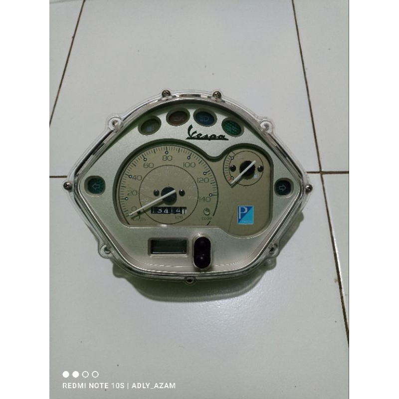 Jual speedometer spidometer VESPA MATIC LX original second pungsi ...