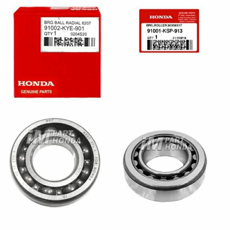 Jual 91001KSP913 91002KYE901 Laker bearing bandul as kruk crf 150 mp ...