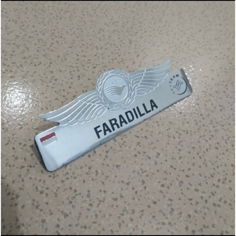 Jual Name plate air crew | Shopee Indonesia