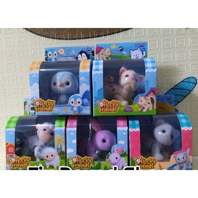 Jual Apolo Flocky Friends Mainan Anak Assorted | Shopee Indonesia