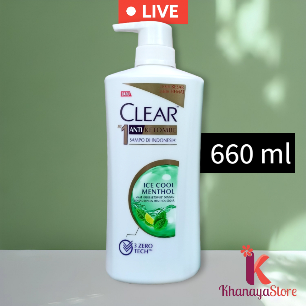 Jual Clear Shampoo Ice Cool Menthol dan Complete Soft Care pump 660ml 660 ml/ Shampoo Anti ...