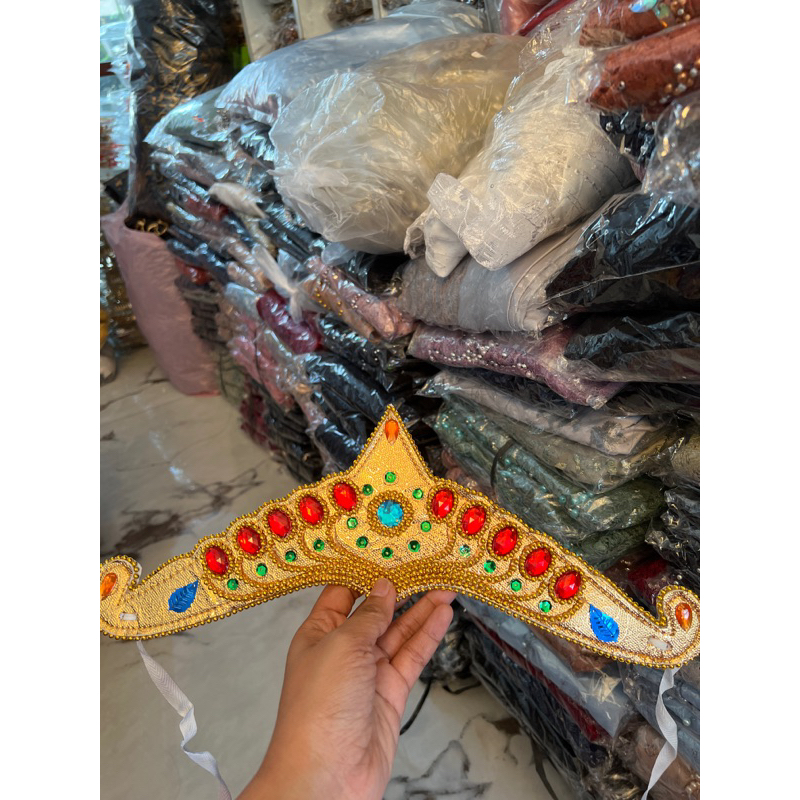 Jual Jamang/mahkota tari/mahkota prajurit/Mahkota bukan sabit/Mahkota ...