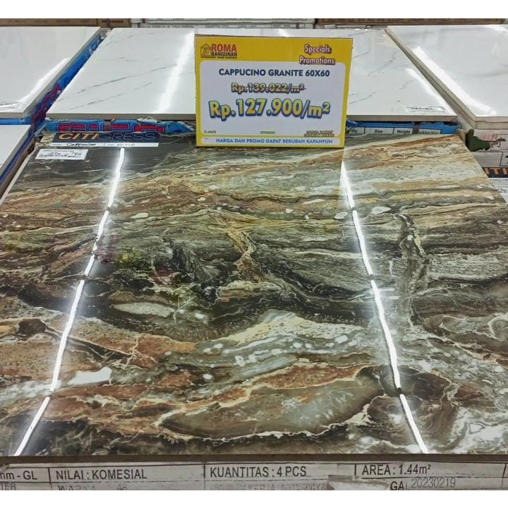 Jual Citigress Granit Lantai / Granite Dinding Cappuccino 60x60 ...