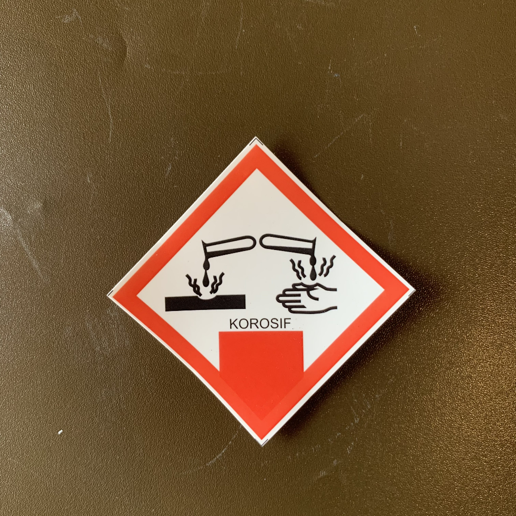 Jual Stiker Hazard | Stiker Simbol Limbah B3 | Sticker Symbol Hazard ...