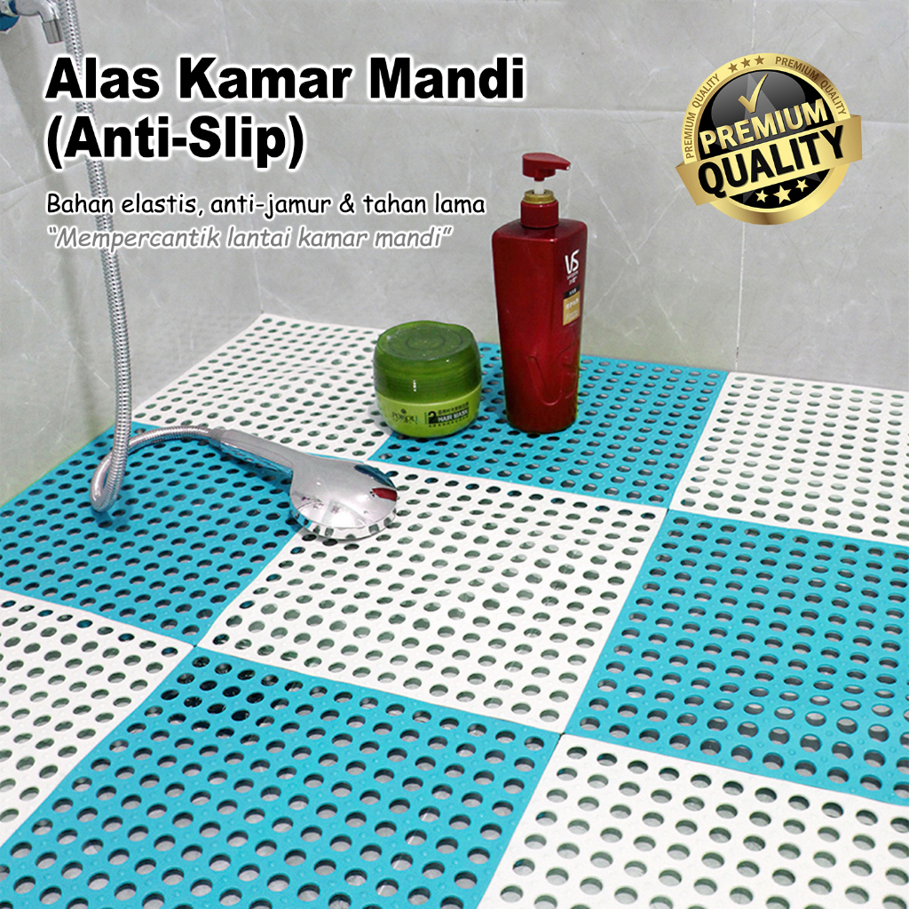 Jual Karpet Karet Anti Slip Kamar Mandi Anti Licin Ukuran 30cm x 30cm ...