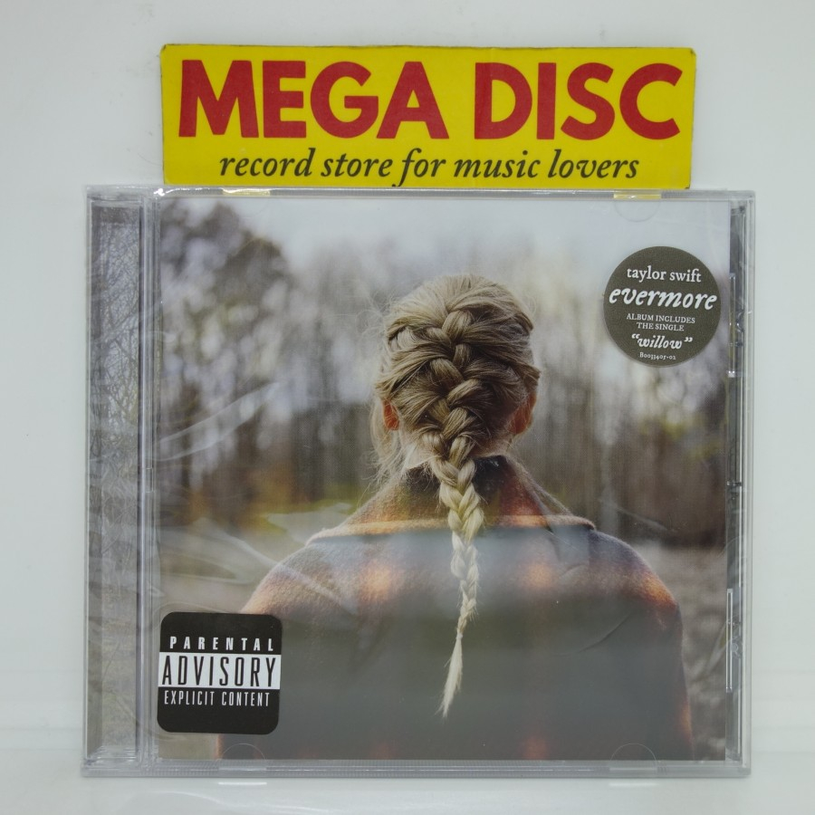 Jual CD Taylor Swift - Evermore All Versions Album Audio Music | Shopee ...