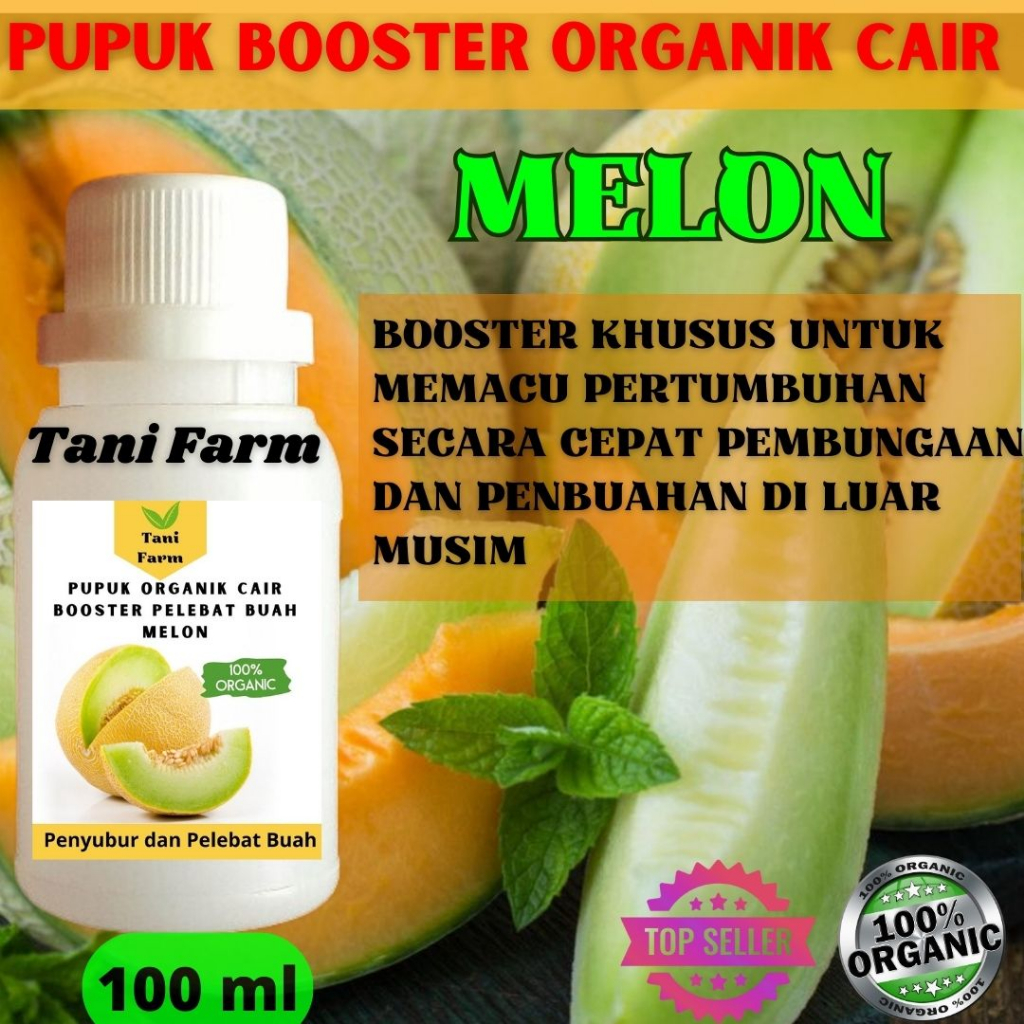 Jual Pupuk Booster Buah Melon Pelebat Buah dan Anti Rontok / Pupuk Booster Melon / Pupuk Melon ...