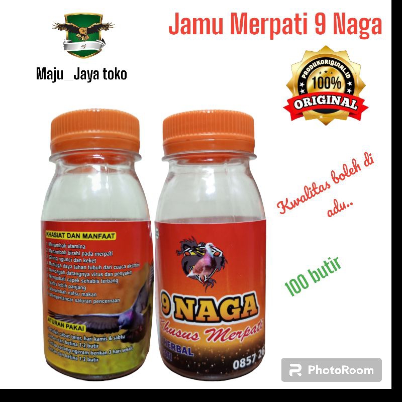 Jual Jamu merpati 9 naga isi 100 butir untuk merpati | Shopee Indonesia