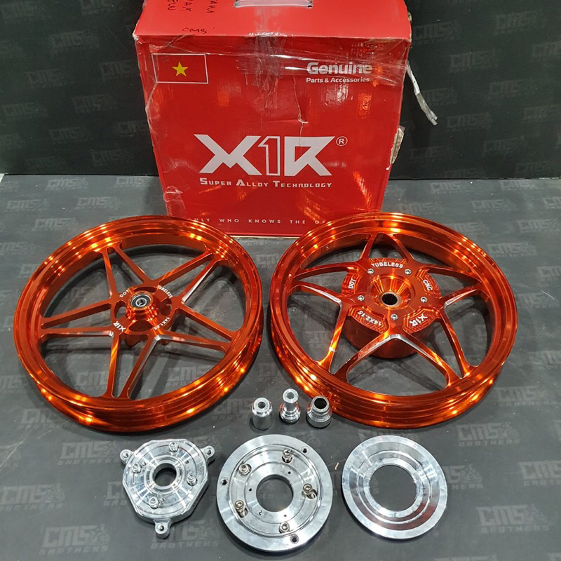 Jual Velg Velek X1R Model Bintang Aluminium CNC Yamaha New Nmax 2020 ...