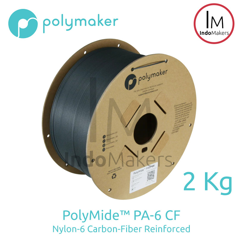 Jual Polymaker PolyMide™ PA6-CF - 3D Printer Nylon Carbon Fiber 2KG ...