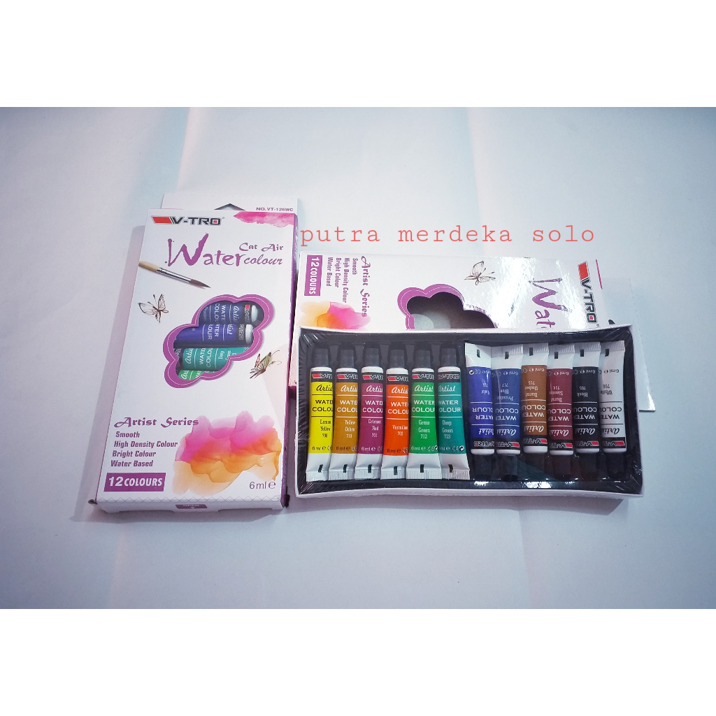 Jual Cat acrylic / kaca / air / minyak / kain Vtro | Shopee Indonesia