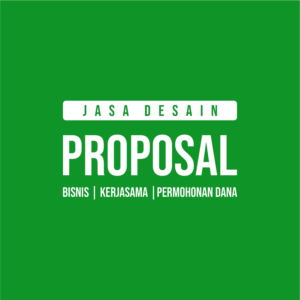 Jual Jasa Desain Proposal | Penawaran Kerjasama | Sponsorship Event ...