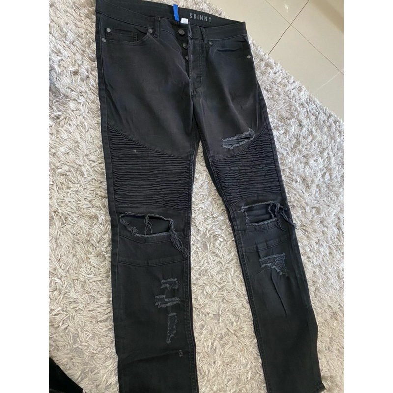 Jual H&M ripped jeans men | Shopee Indonesia