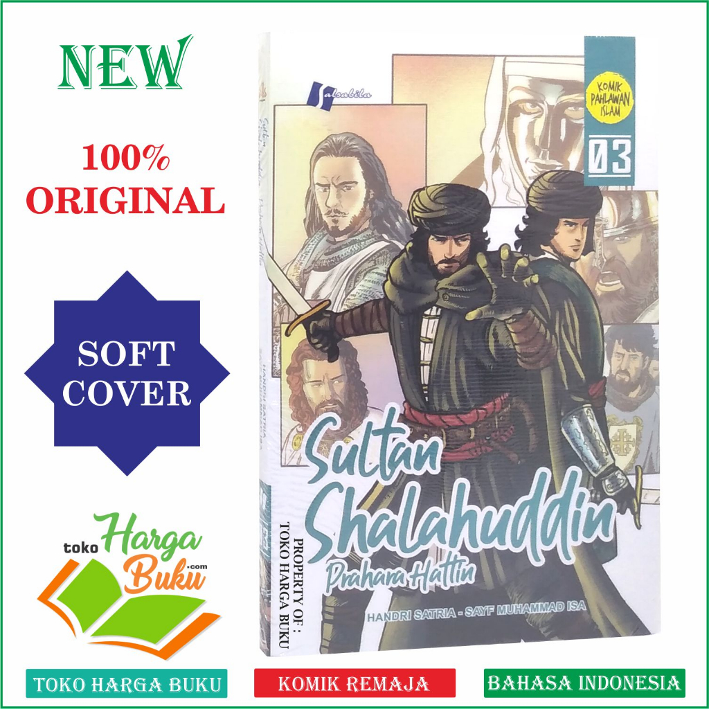 Jual Komik Sultan Shalahuddin Seri 3 PRAHARA HATTIN Komik Pahlawan ...