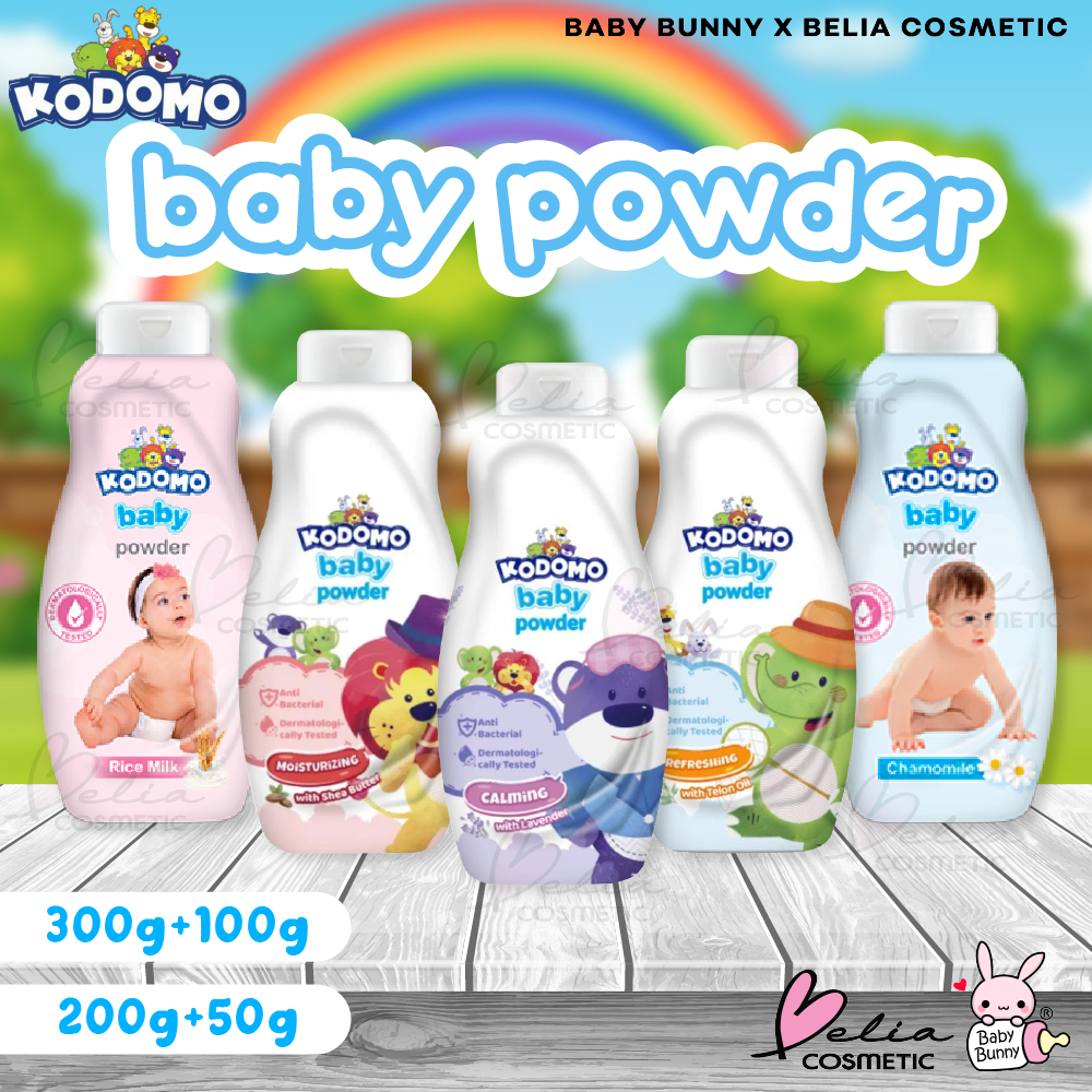 Jual BELIA KODOMO Baby Powder Bedak Bayi Botol | Bedak Wangi Bayi | Calming | Moisturizing ...