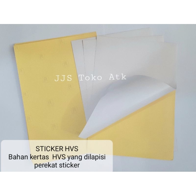 Jual Kertas Stiker HVS / Sticker Doft A4 (10 lembar) | Shopee Indonesia