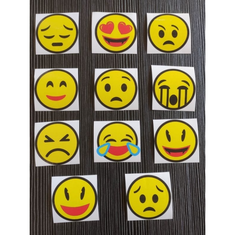 Jual Stiker emoji sticker emoticon lucu viral (bijian) | Shopee Indonesia