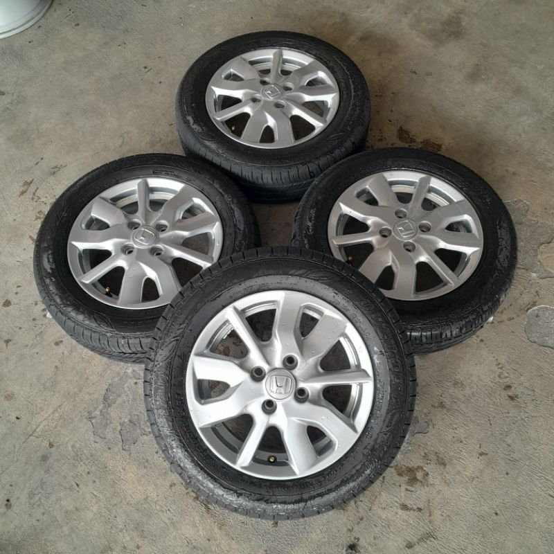 Jual Velg Bekas copotan Mobil Brio Satya Ring 14 +Ban Bisa Di Mobil Agya Calya Karimun | Shopee ...