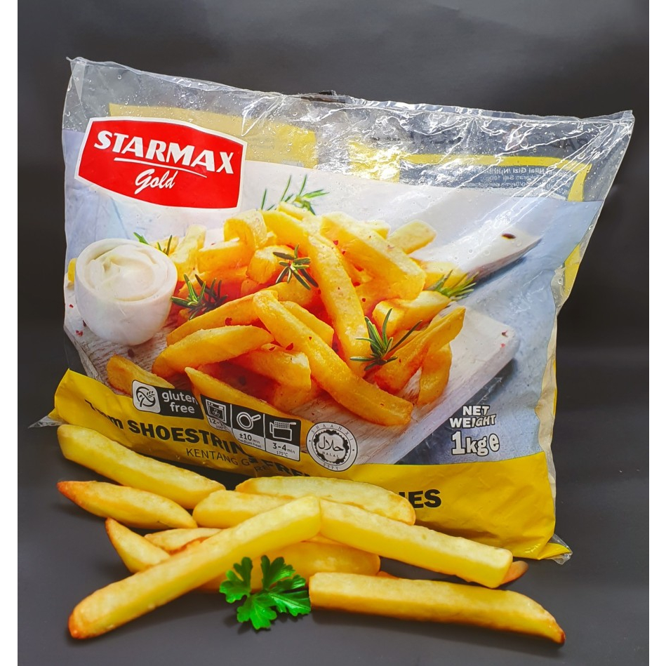 Jual Potato Shoestring Starmax Kemasan 1kg | Shopee Indonesia