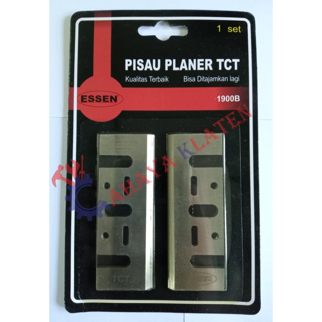 Jual Mata Pisau Planer Essen TCT / Mata Pisau Pasah Serut Kayu Essen ...