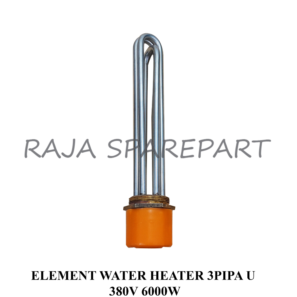 Jual EW36 ELEMEN WATER HEATER/ELEMENT WATER HEATER 3 PIPA U 380V 6000W ...